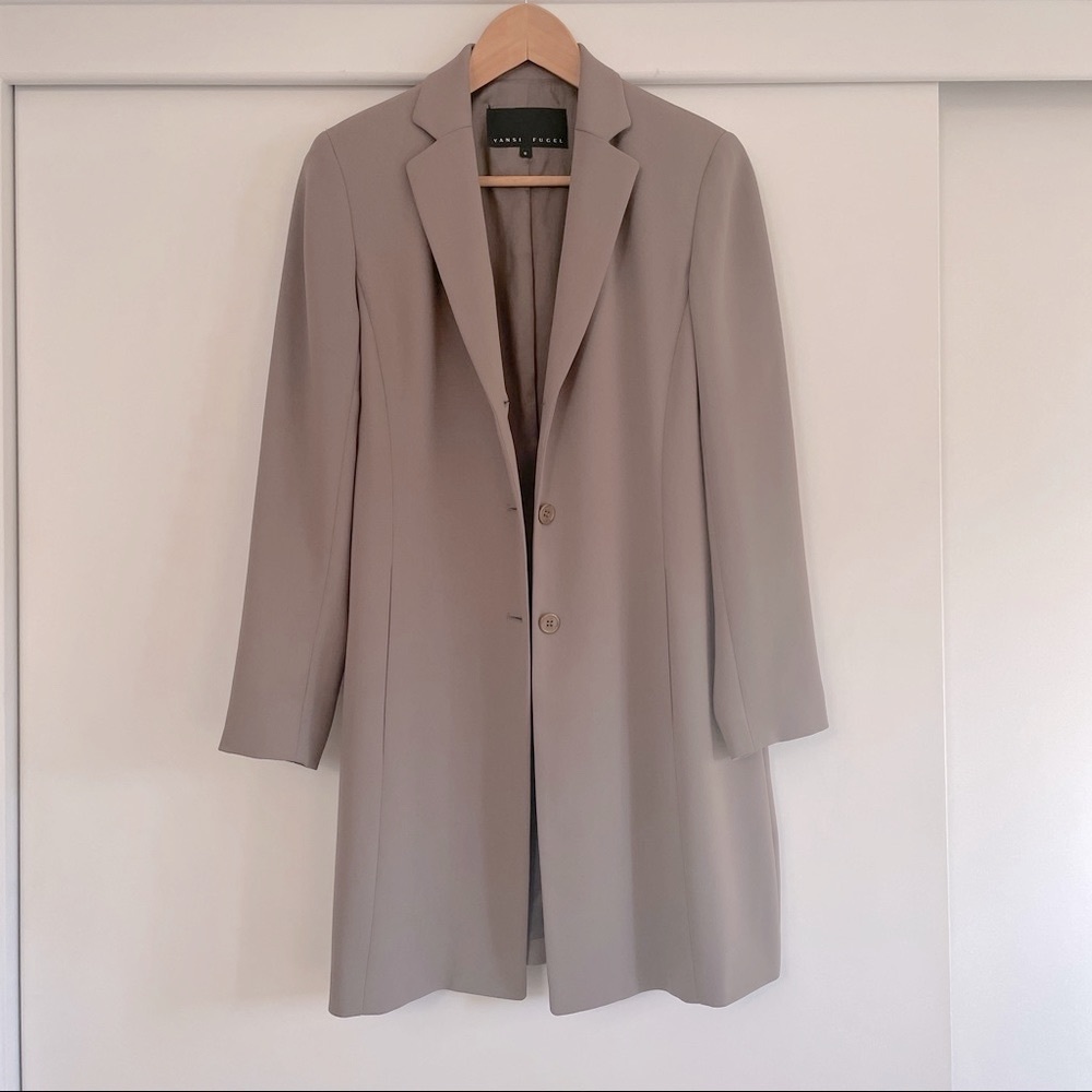 Yansi Fugel Long Blazer, Perfect Condition - Gem